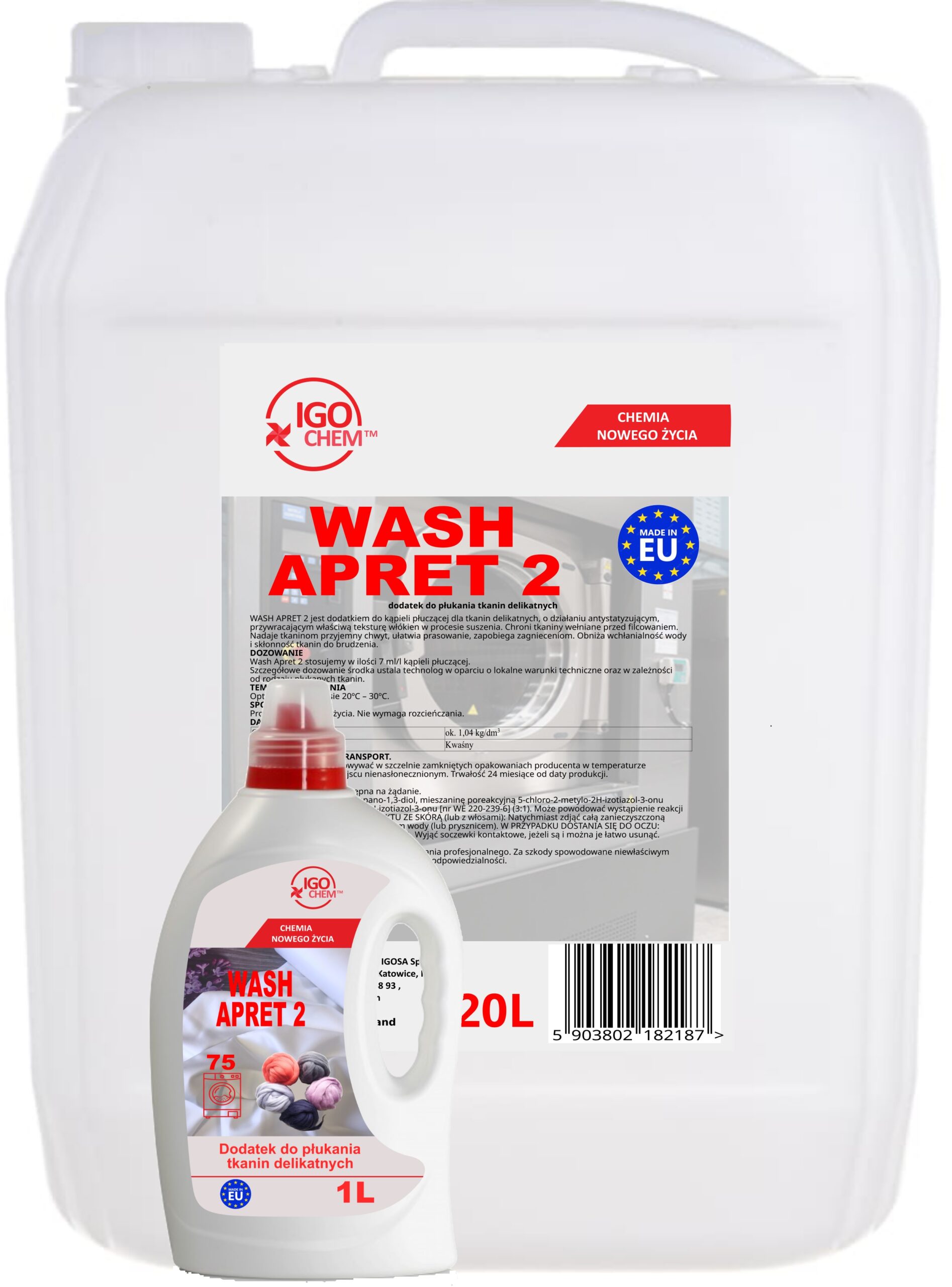 Washing chemicals - IGOCHEM