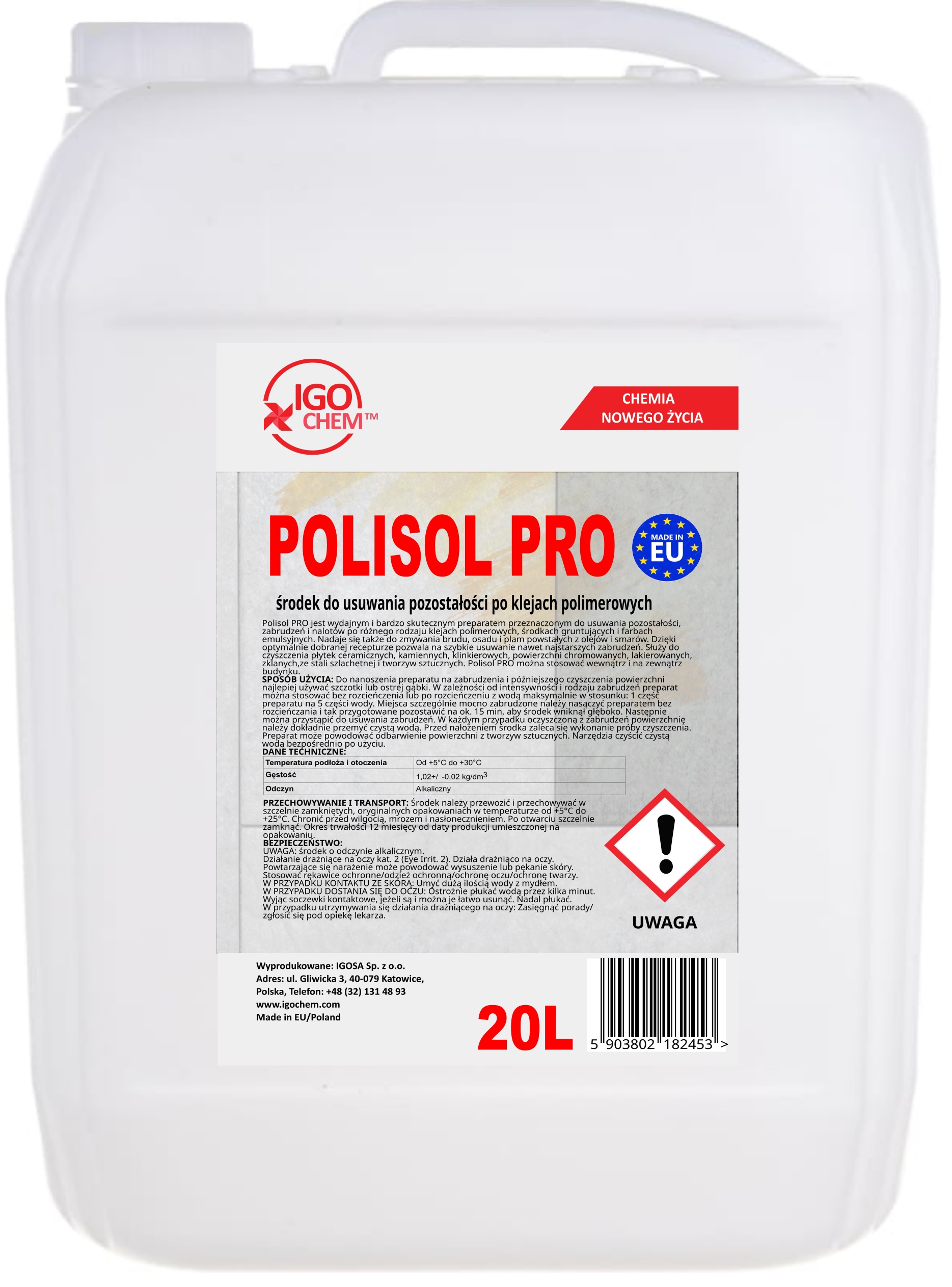 Construction chemicals - IGOCHEM